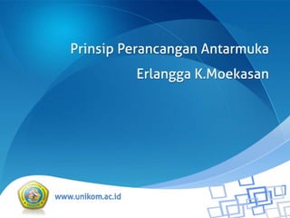 Prinsip User Interface Design | PDF
