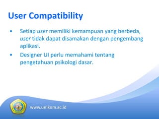 Prinsip User Interface Design | PDF
