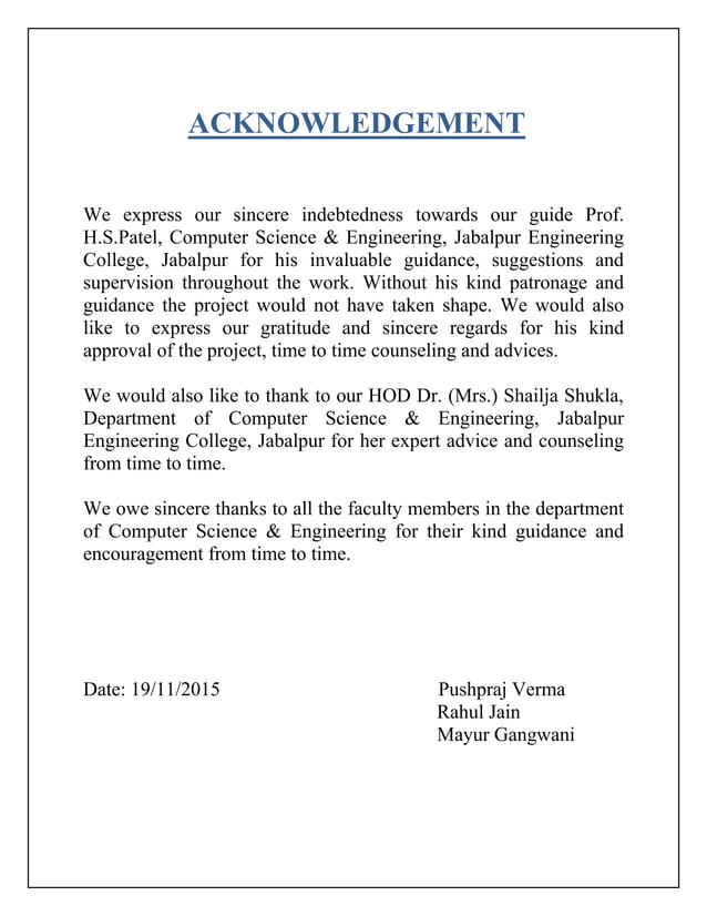 Mini Project Format | PDF