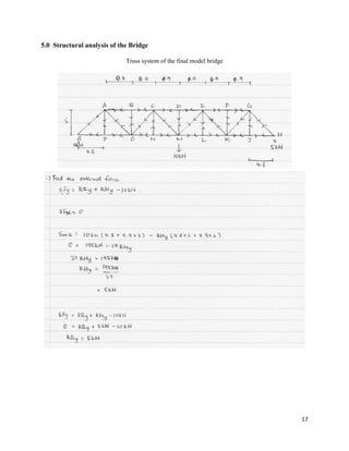 Fettucine Truss Bridge Report | PDF