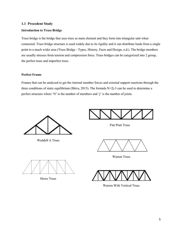 Fettucine Truss Bridge Report | PDF