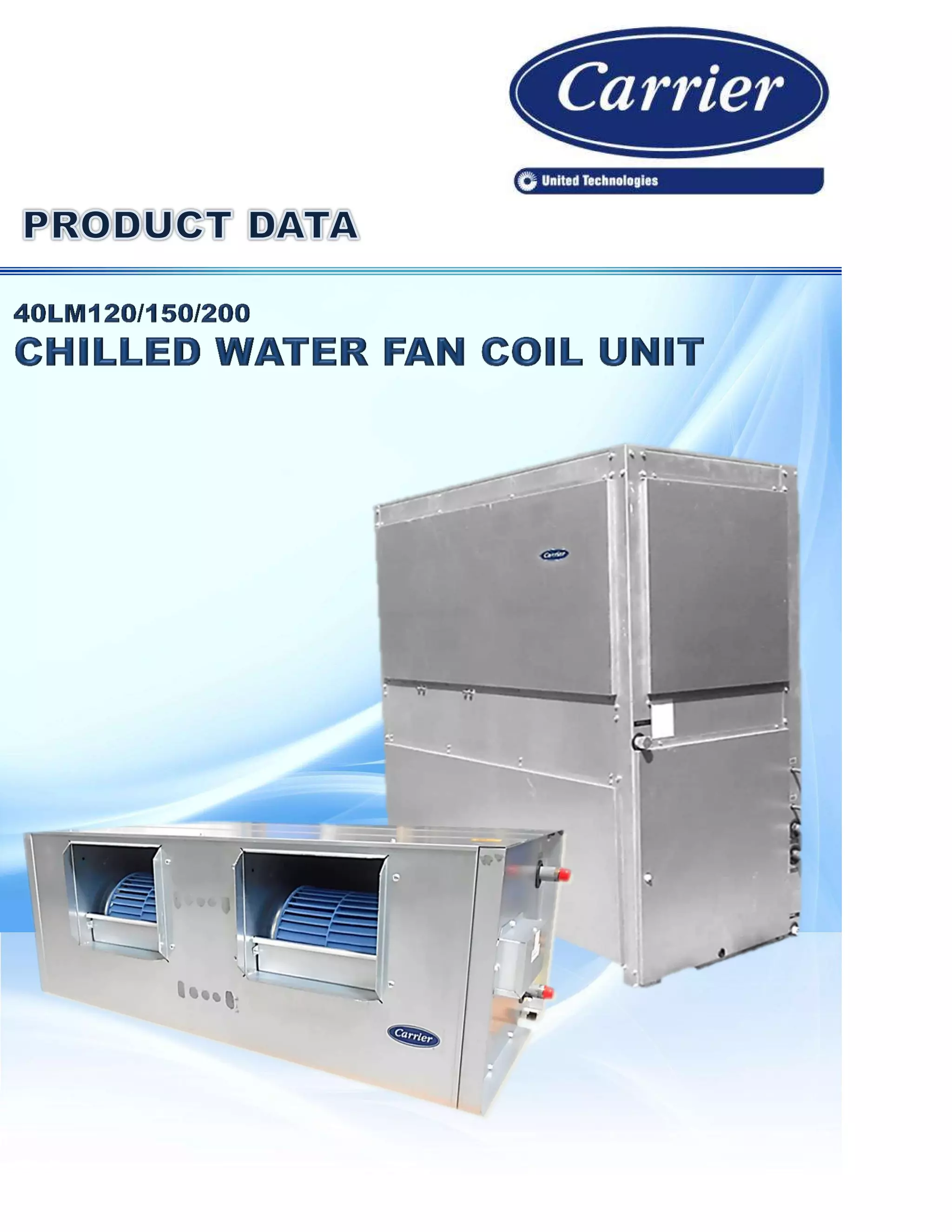 Chilled water fan coil unit | PDF
