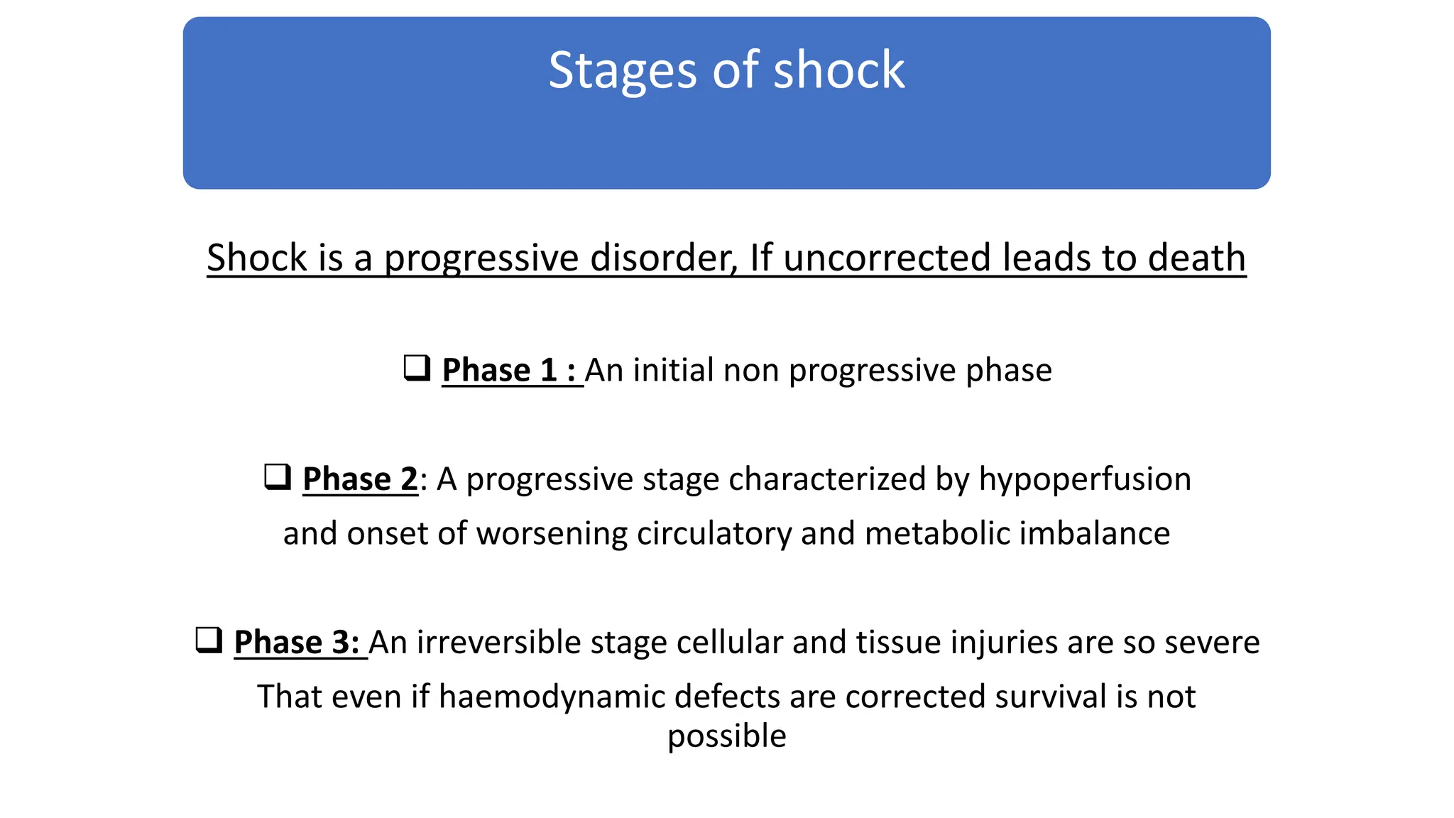 Haemorrhagic shock assessment management and colloid | PPTX
