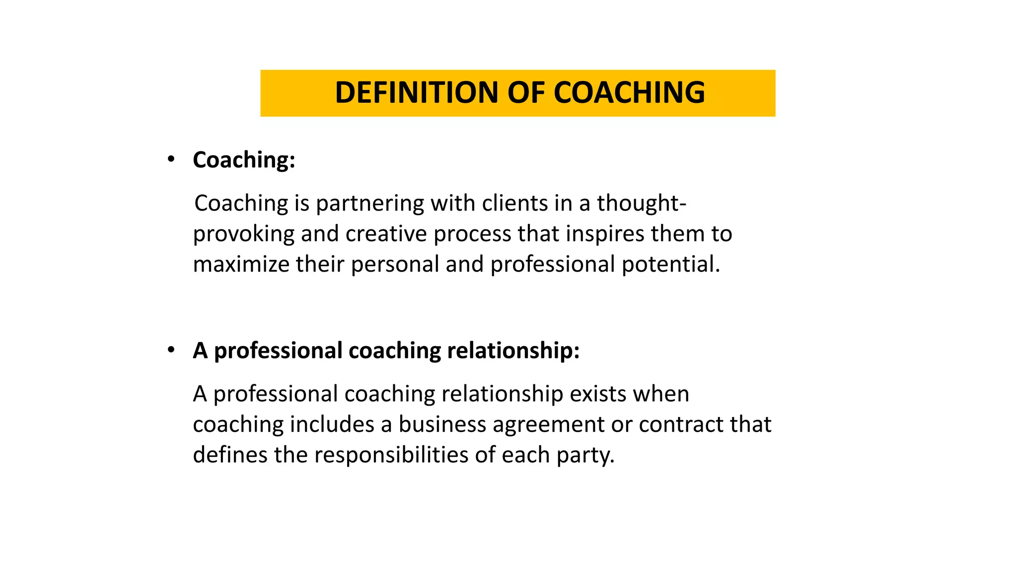 Coaching Skills for Managers | PPTX