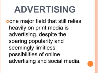 Print media-advertising-10-curie | PPT