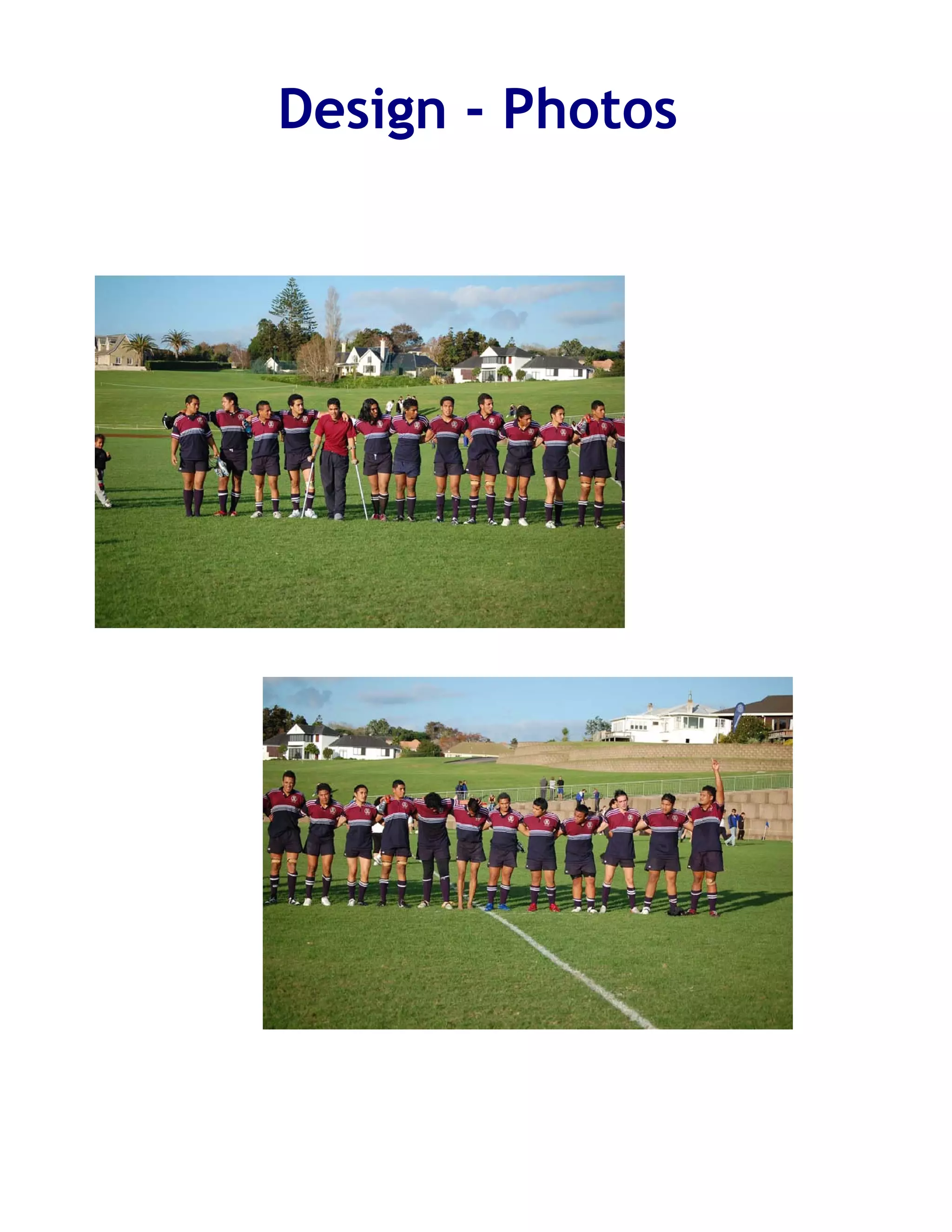 School Sport Design Portfolio | PDF