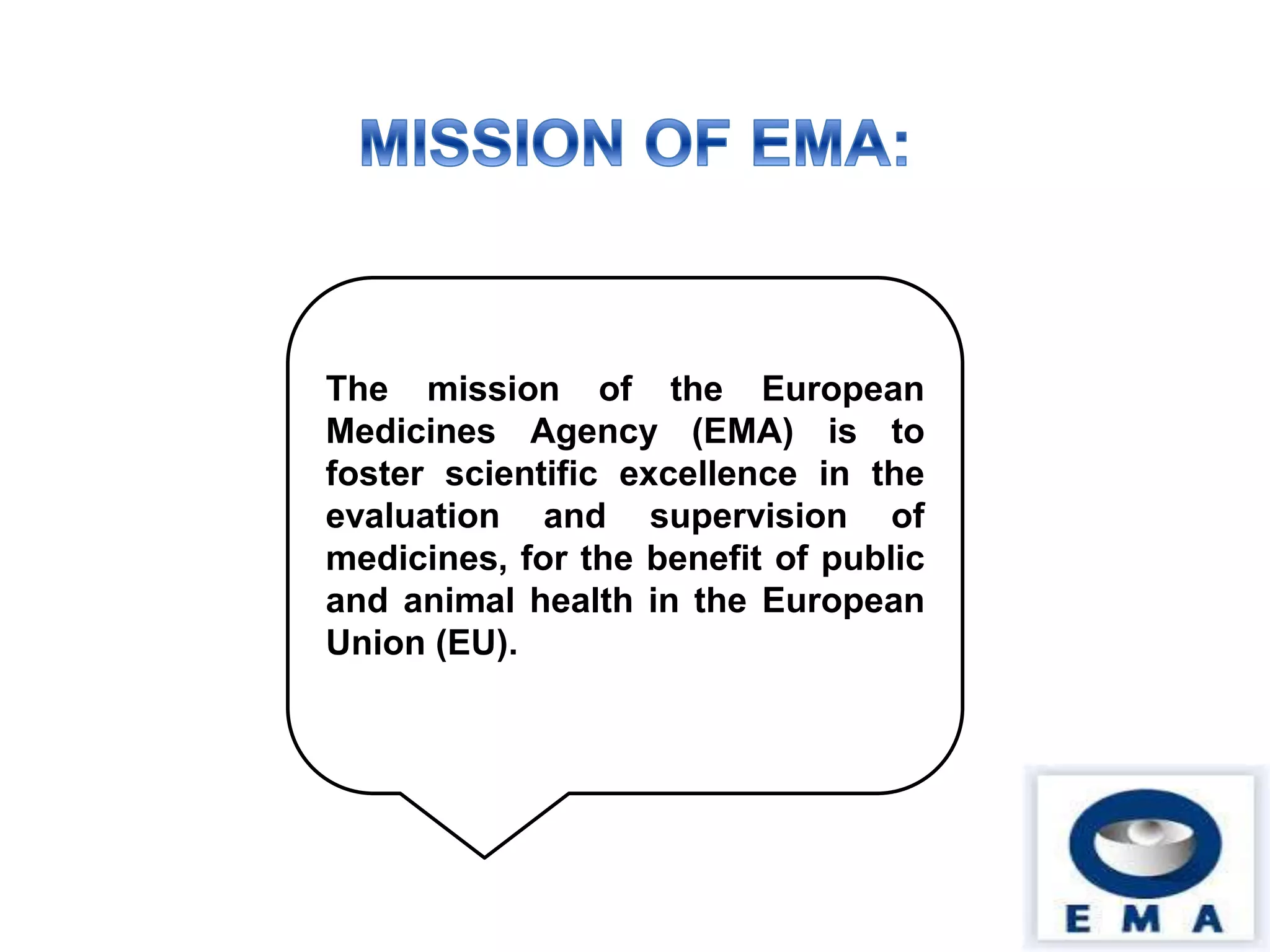 EUROPEAN MEDICAL AGENCY | PPTX