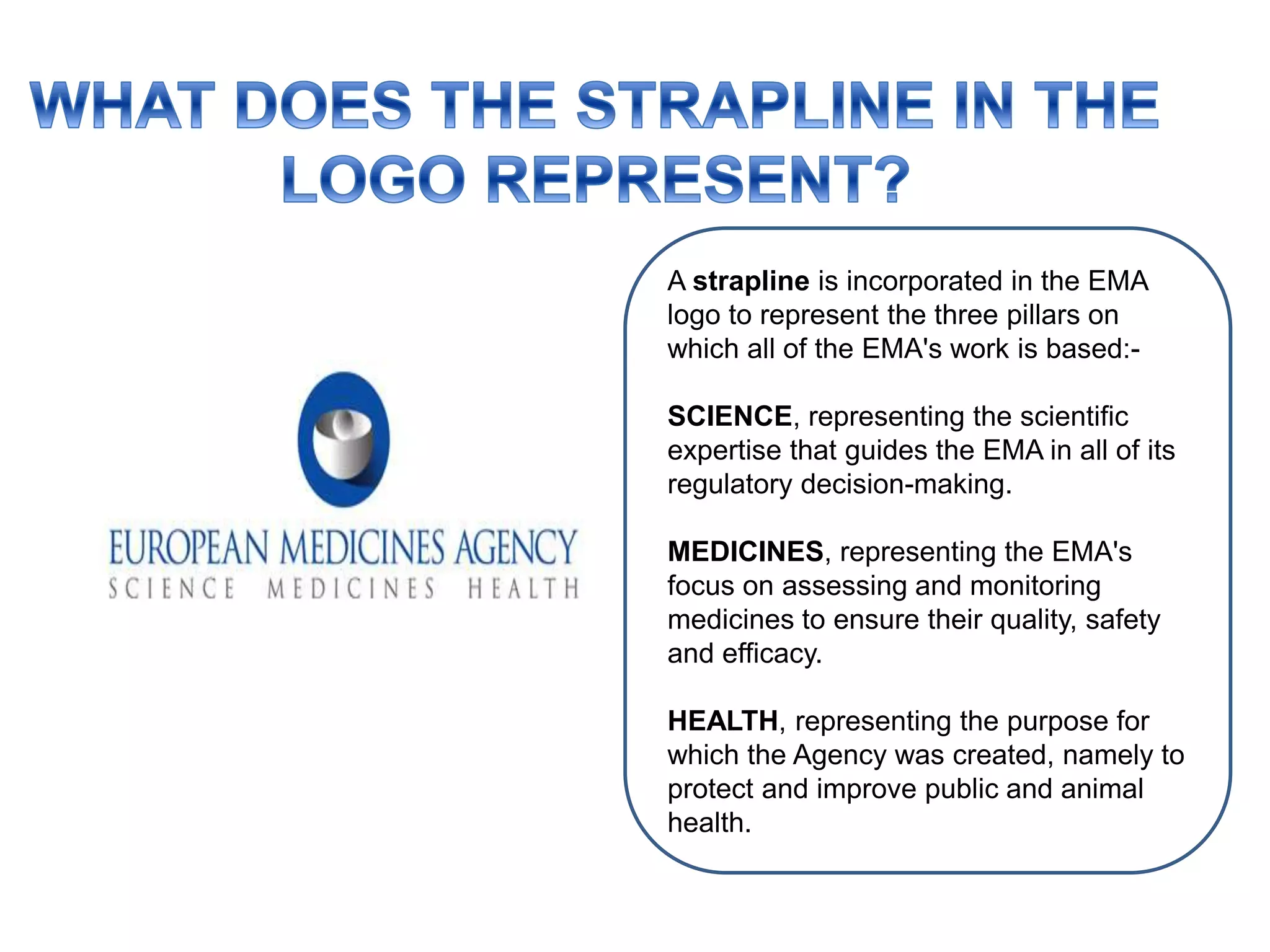 EUROPEAN MEDICAL AGENCY | PPTX