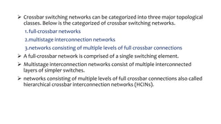 Cross Bar Switching | PPTX