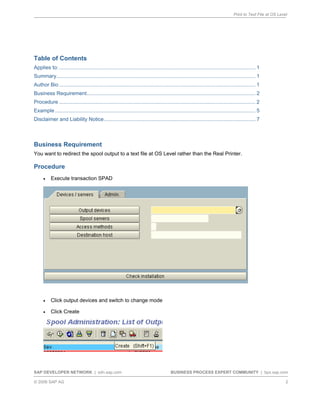 Dispositivos en SAP | PDF