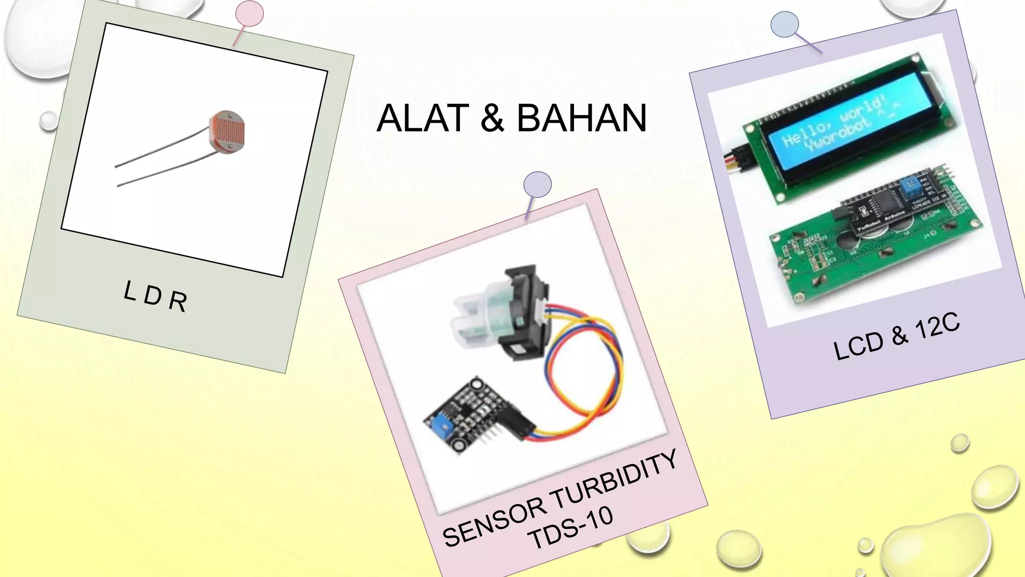 PROJECT SISTEM PENGUKURAN TURBIDITY DAN LUX METER | PPT