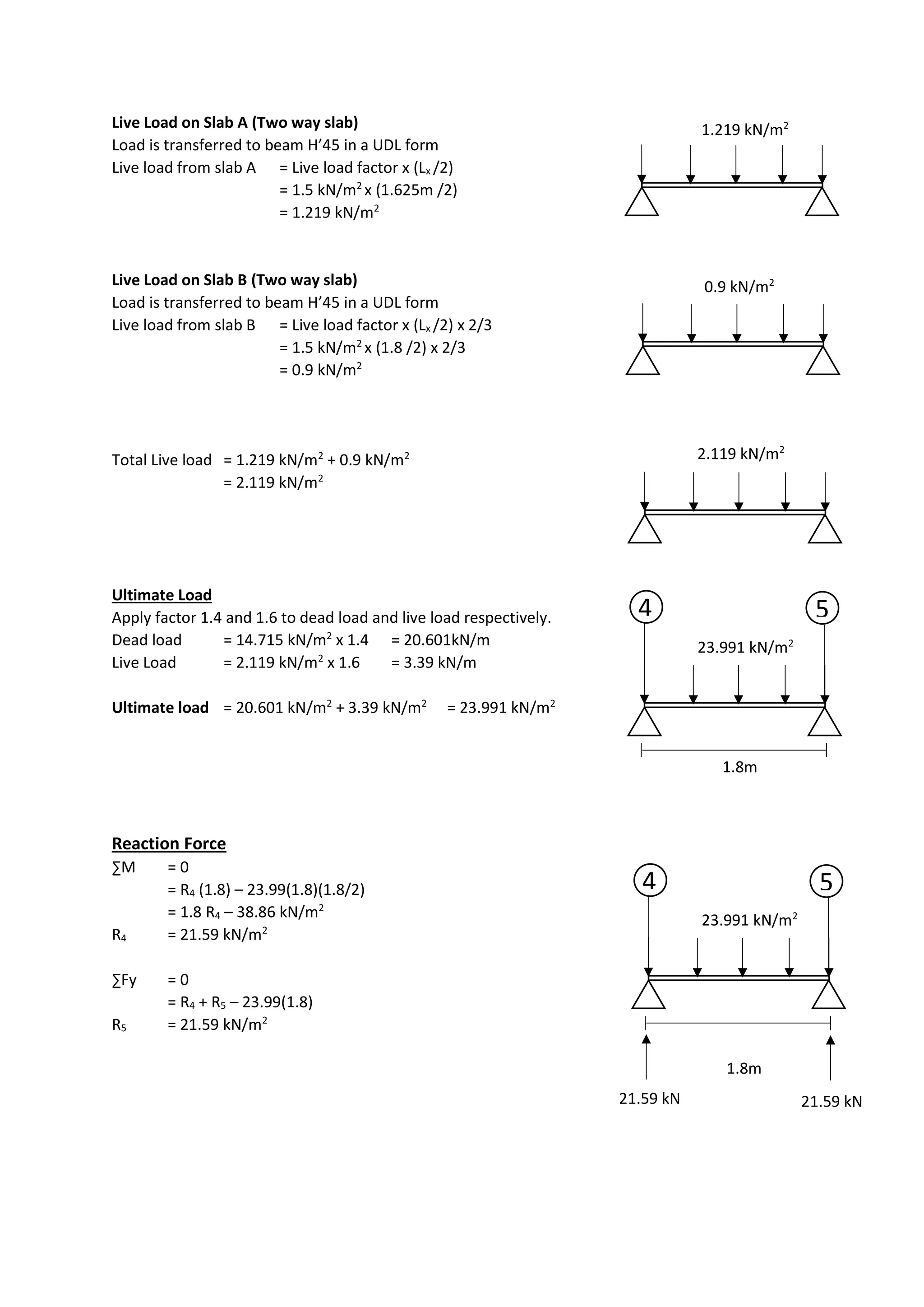 Building Structure calculation | PDF