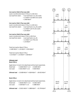 Building Structure calculation | PDF