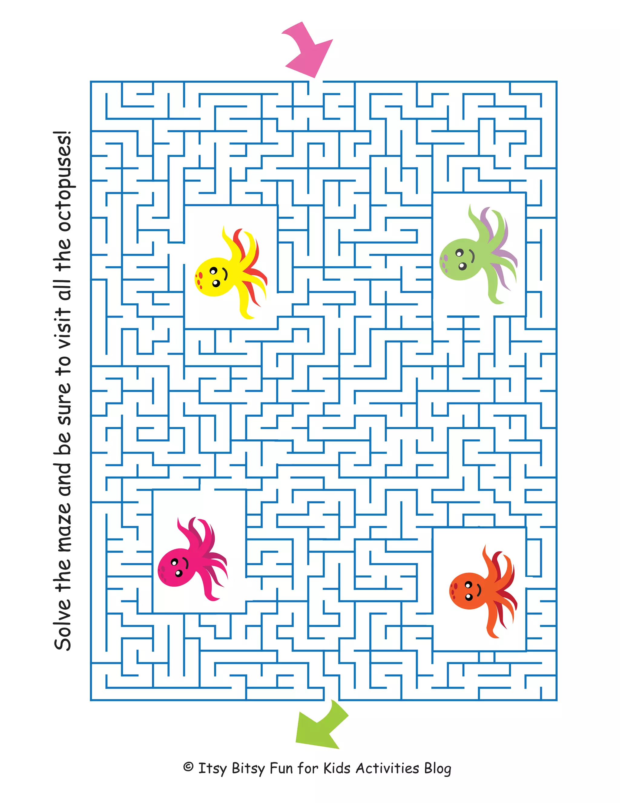 Printable ocean-mazes | PDF