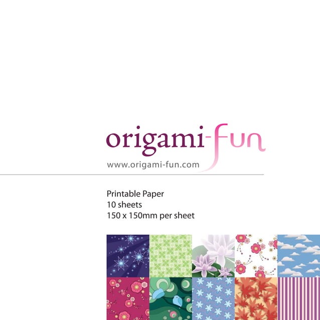 origami Printable paper | PDF | Scrapbooking | Arts and Crafts
