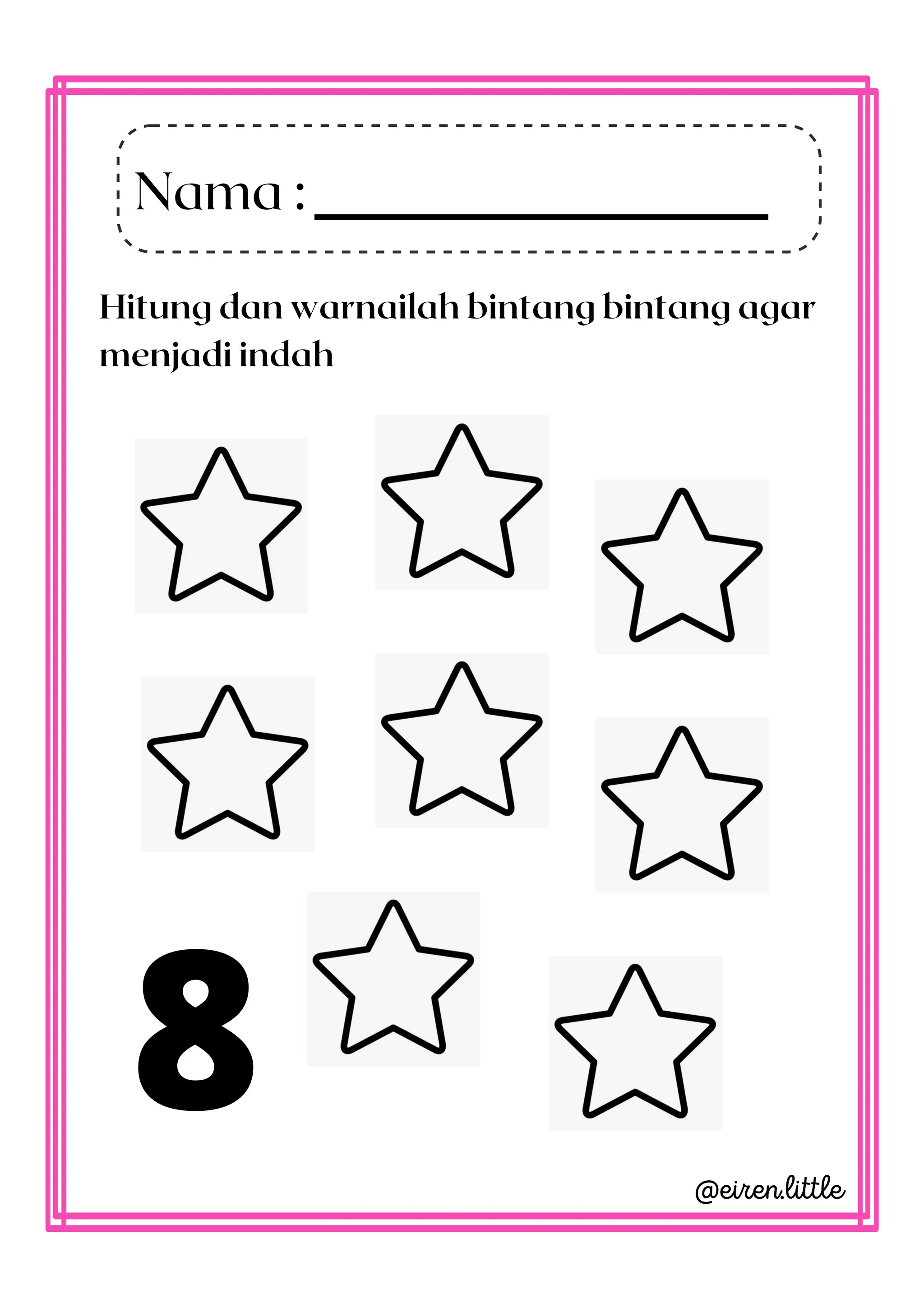 Printable alam semesta mewarnai anak-anak.pdf