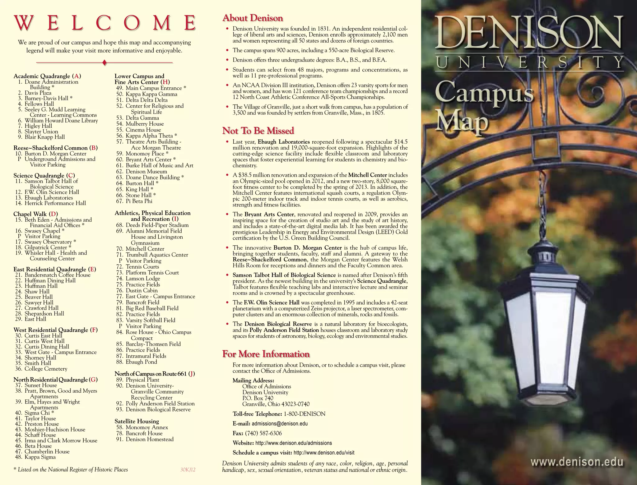 Printable campus map | PPT