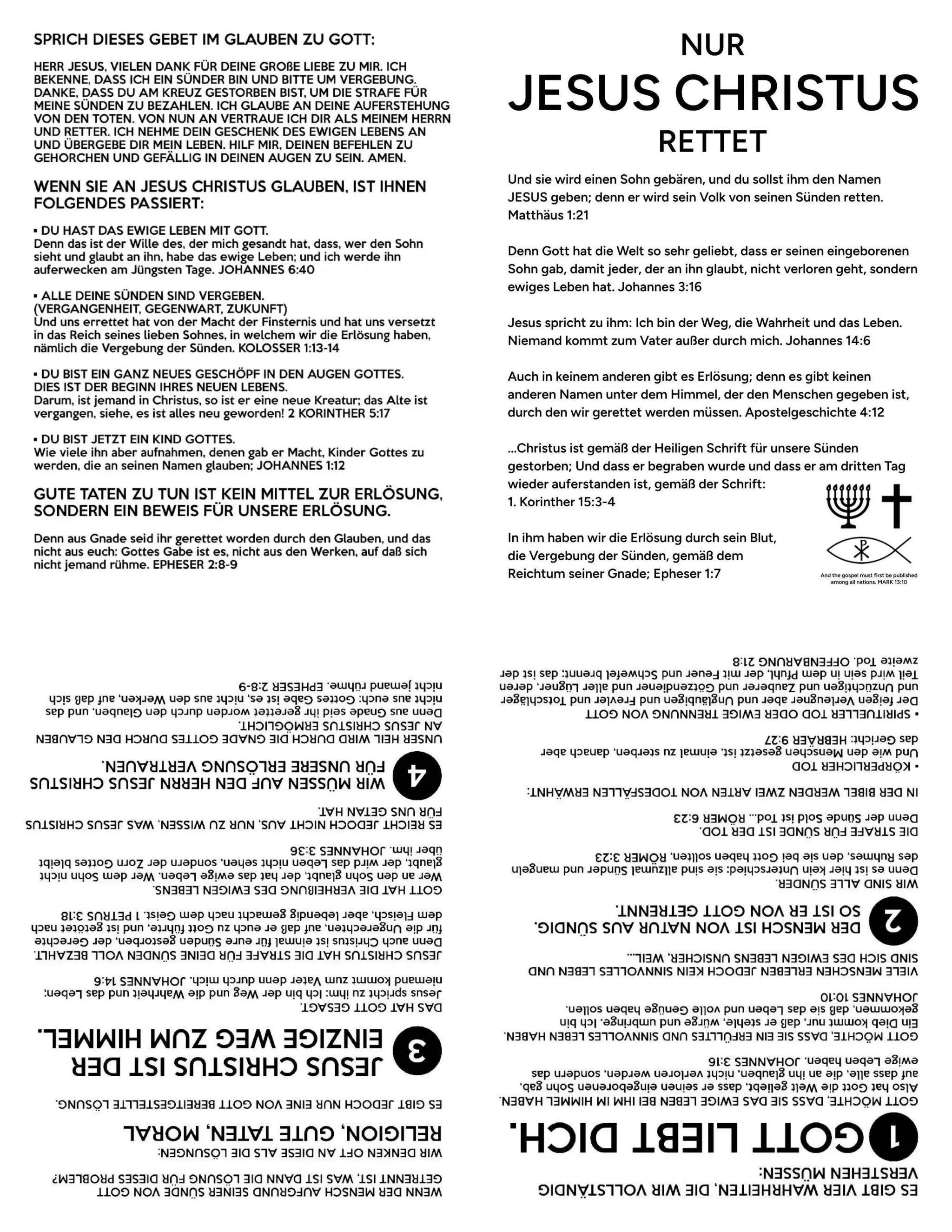 Printable German Gospel Tract - ONLY JESUS CHRIST SAVES.pdf