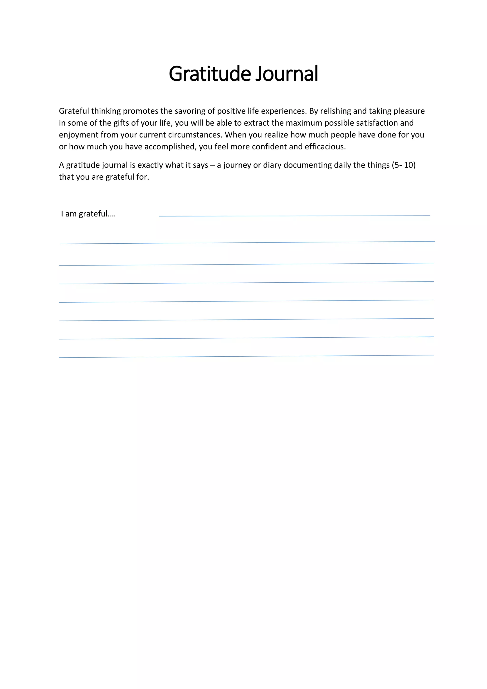 Printable self esteem worksheets for kids, teens and adults | PDF