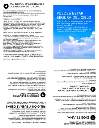 Printable Spanish Gospel Tract - Be Sure of Heaven.pdf
