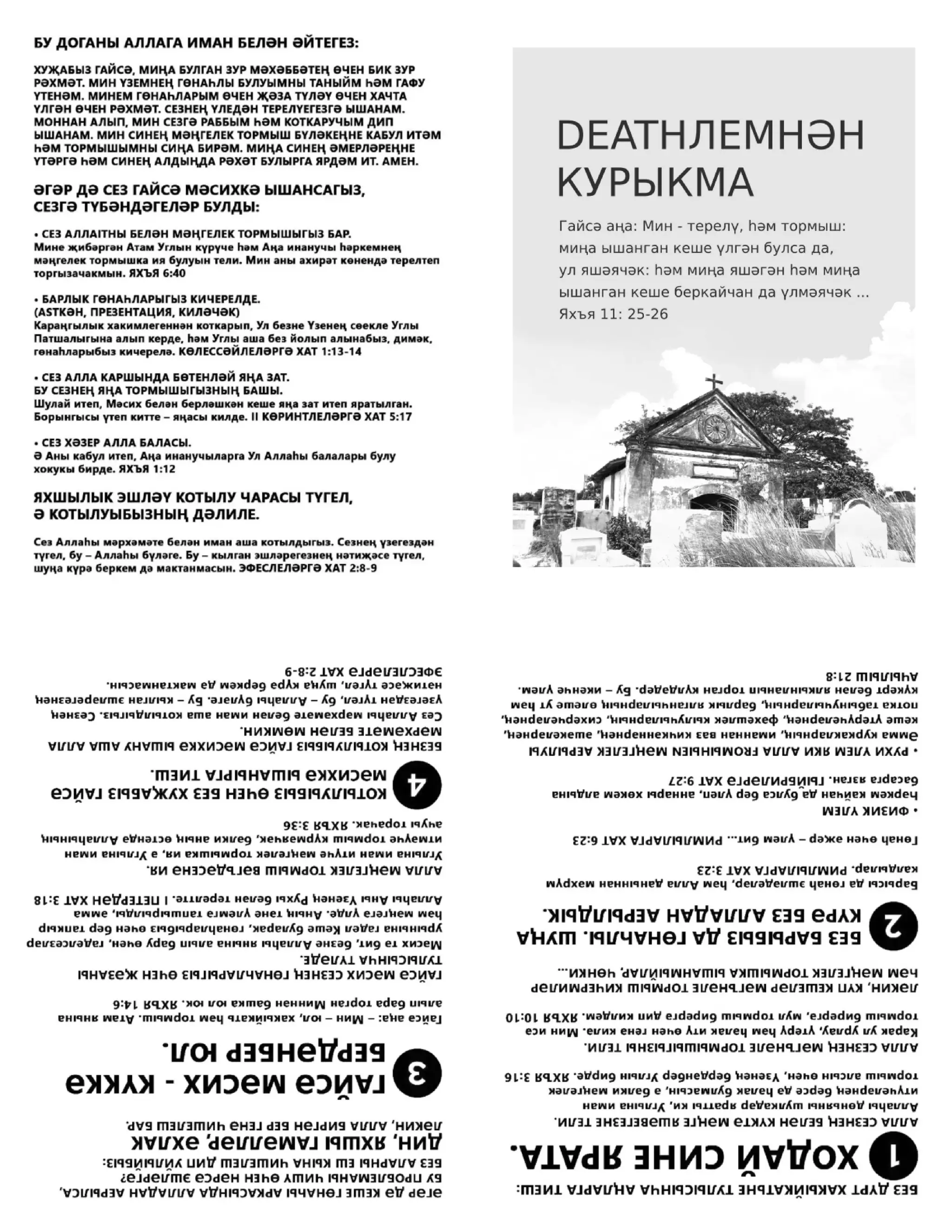 Printable Tatar Gospel Tract - Do Not Fear Death.pdf