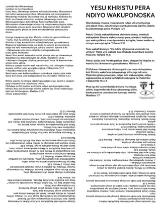 Printable Tumbuka Gospel Tract - ONLY JESUS CHRIST SAVES.pdf