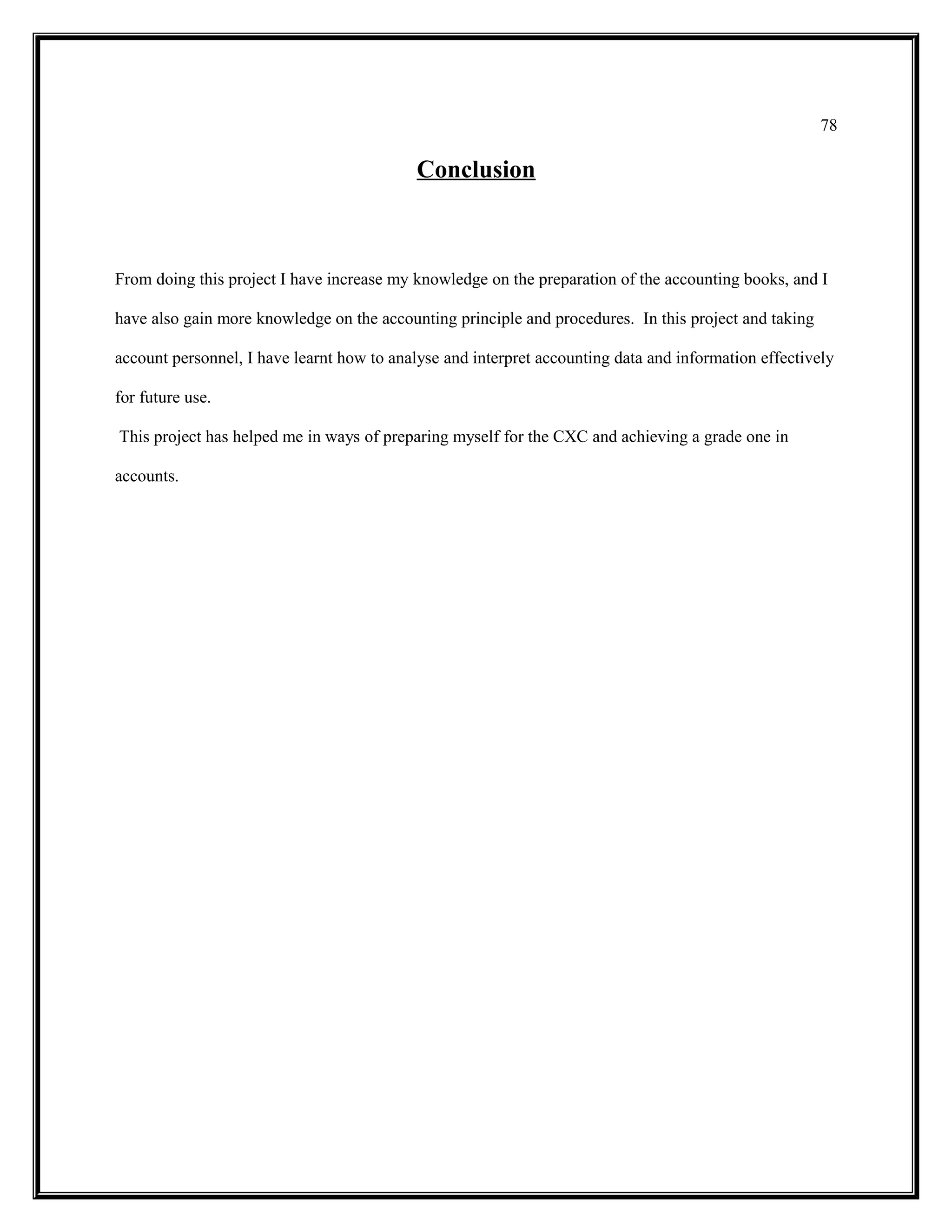 principle of accounts sba | DOC