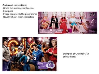 Print advertisement | PPTX | Television | Entertainment