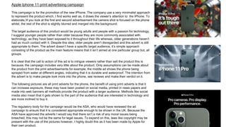 Print advertising campaign analysis | PPT