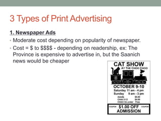 Print Advertisement | PPT