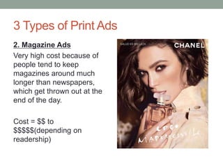 Print Advertisement | PPT