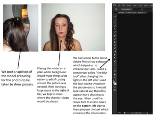 Print advert production | PPT