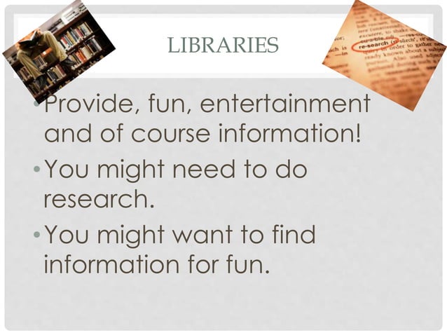 Print and non print resources | PPTX