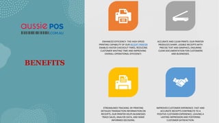 Print and Track High-Speed Receipt Printer for Point of Sale Systems ...