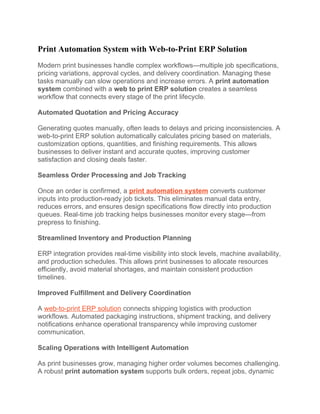 Print Automation System with Web-to-Print ERP Solution.docx