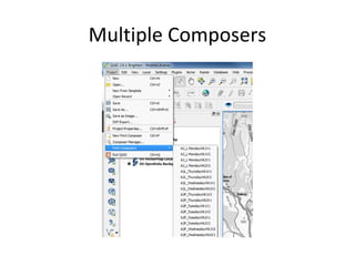 Roger Garbett - QGIS Print Composer | PPT