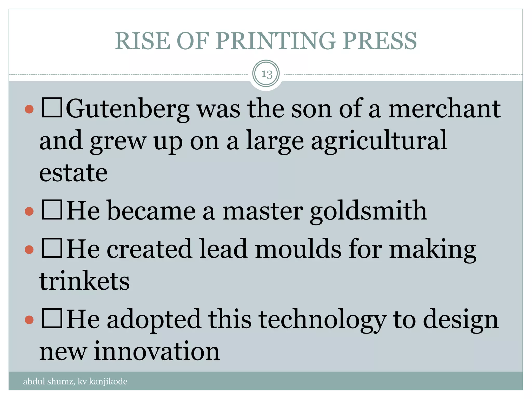 Print Culture and the Modern World. History class 10 CBSE | PDF