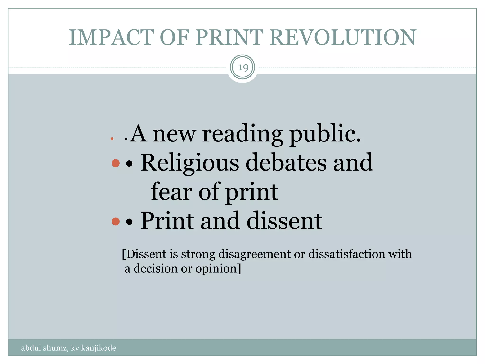 Print Culture and the Modern World. History class 10 CBSE | PDF