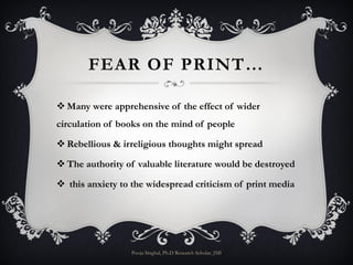 Print culture and the modern world | PDF