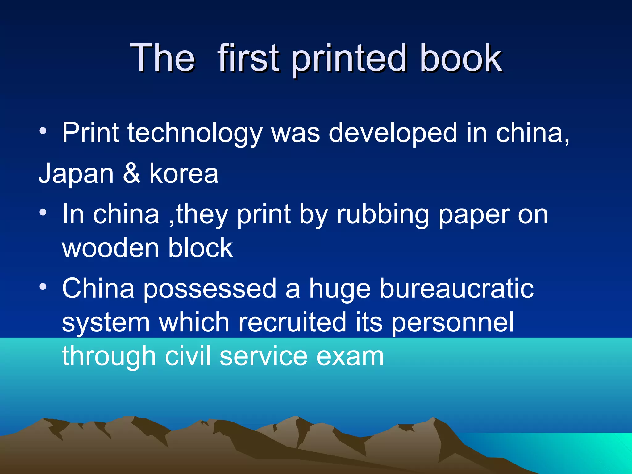 Print culture and the modern world | PPT