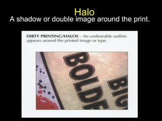 Print Defect Recognition | PPT