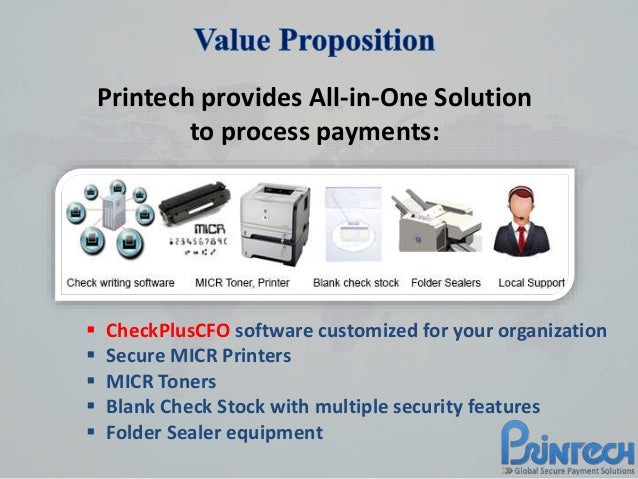 Printech CheckPlusCFO Partner Program