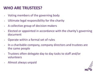 Trustee Conference AM2: What every trustee should know | PPTX ...