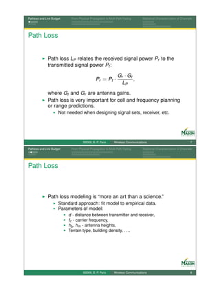 Wireless Channel Modeling - MATLAB Simulation Approach | PDF