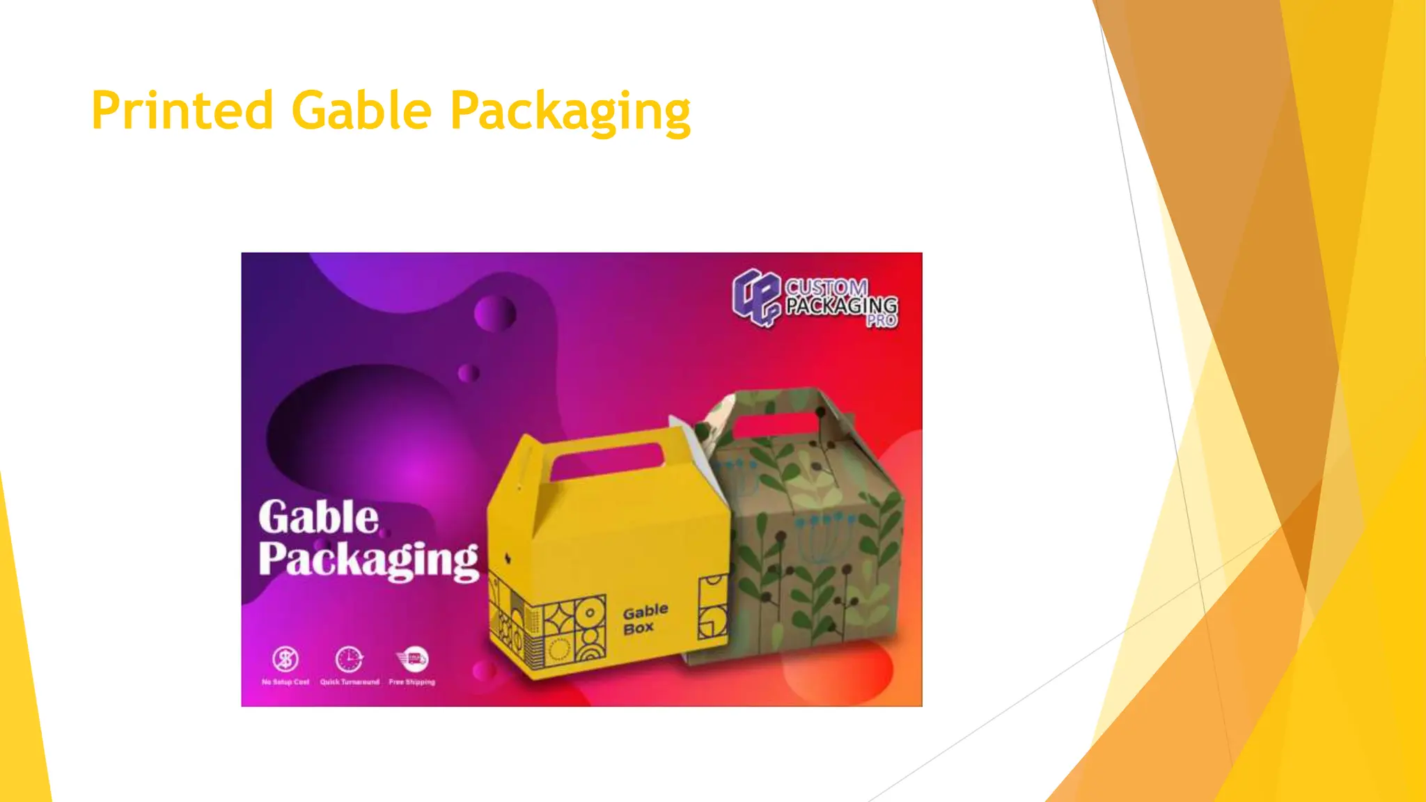 Printed Gable Packaging | PPT