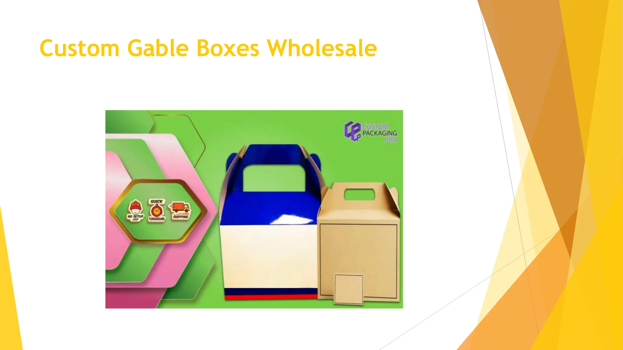 Printed Gable Packaging | PPT