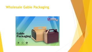 Printed Gable Packaging | PPT