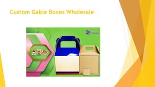 Printed Gable Packaging | PPT