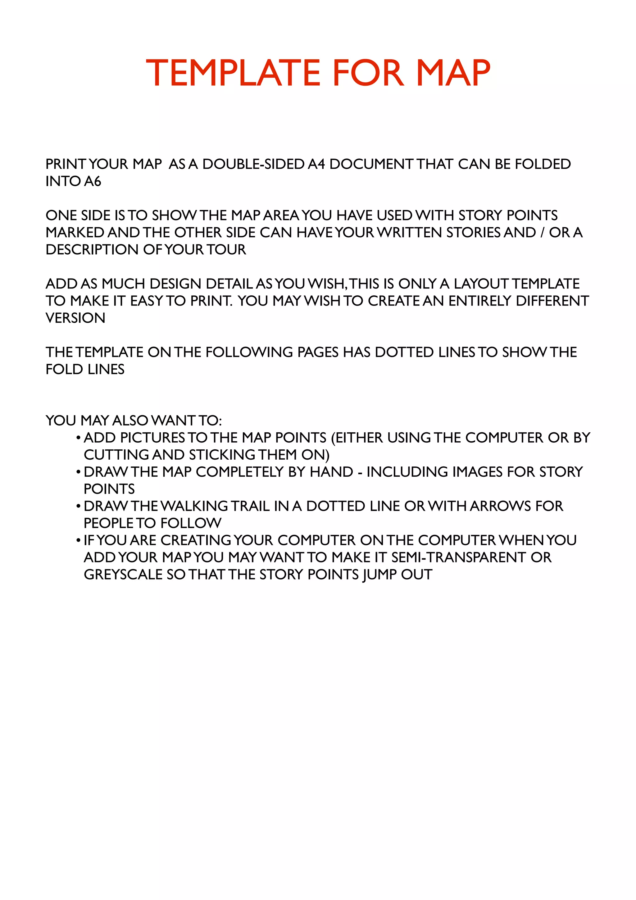 Template: printed maps | PDF