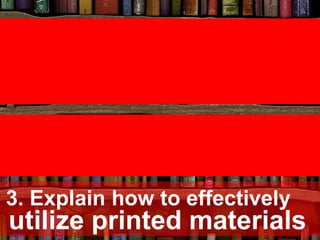 Printed Materials | PPTX